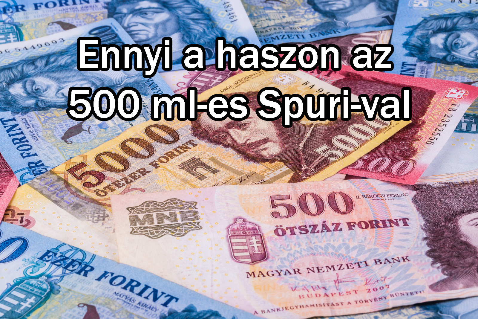 Drága üzemanyag, tegyél ellene SPURI-val! - Spuri Adalék